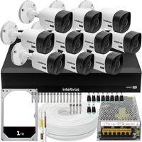 Kit Intelbras Cftv 10 Câmeras HD 1TB KaBuM