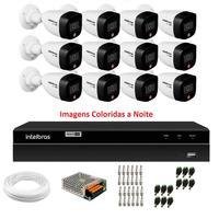 Kit Intelbras 12 Câmeras Multi HD IR KaBuM