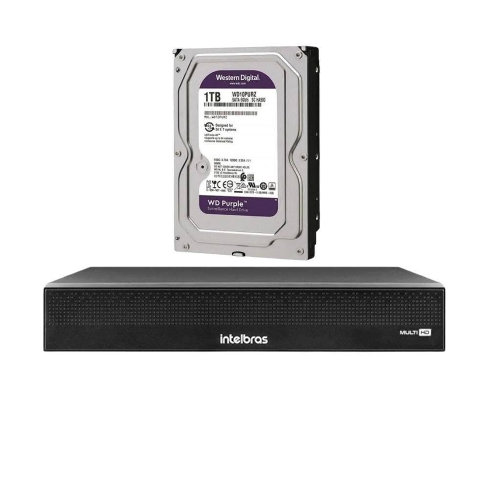 Kit Intelbras Dvr Mhdx 3004c HD 1TB KaBuM