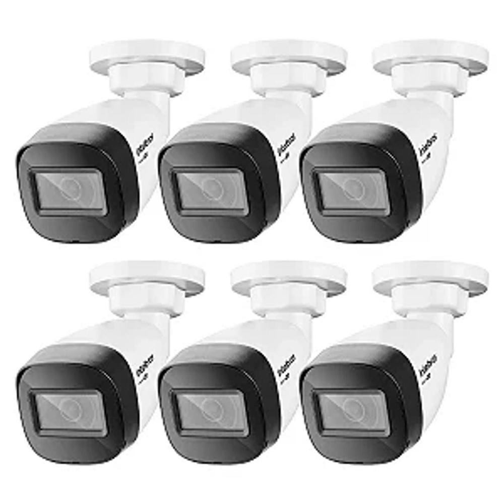 Kit 06 Câmera Bullet Intelbras Vhd 1130B 720p