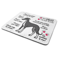 Mouse Pad Dog Meu Galgomelhor Pessoa KaBuM