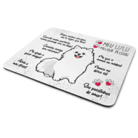 Mouse Pad Dog Meu Lulu Spitz KaBuM
