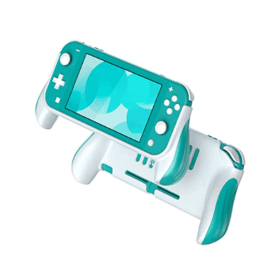 Case Hand Grip Radalishop Protecao Ergonomica Nintendo Switch Lite Ceu Azul