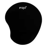 Mousepad Ergo Ergonômico Gel Preto Emp0012 KaBuM