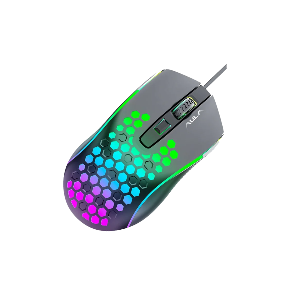 Mouse Gamer Aula RGB Mountain S11 USB 3600dpi