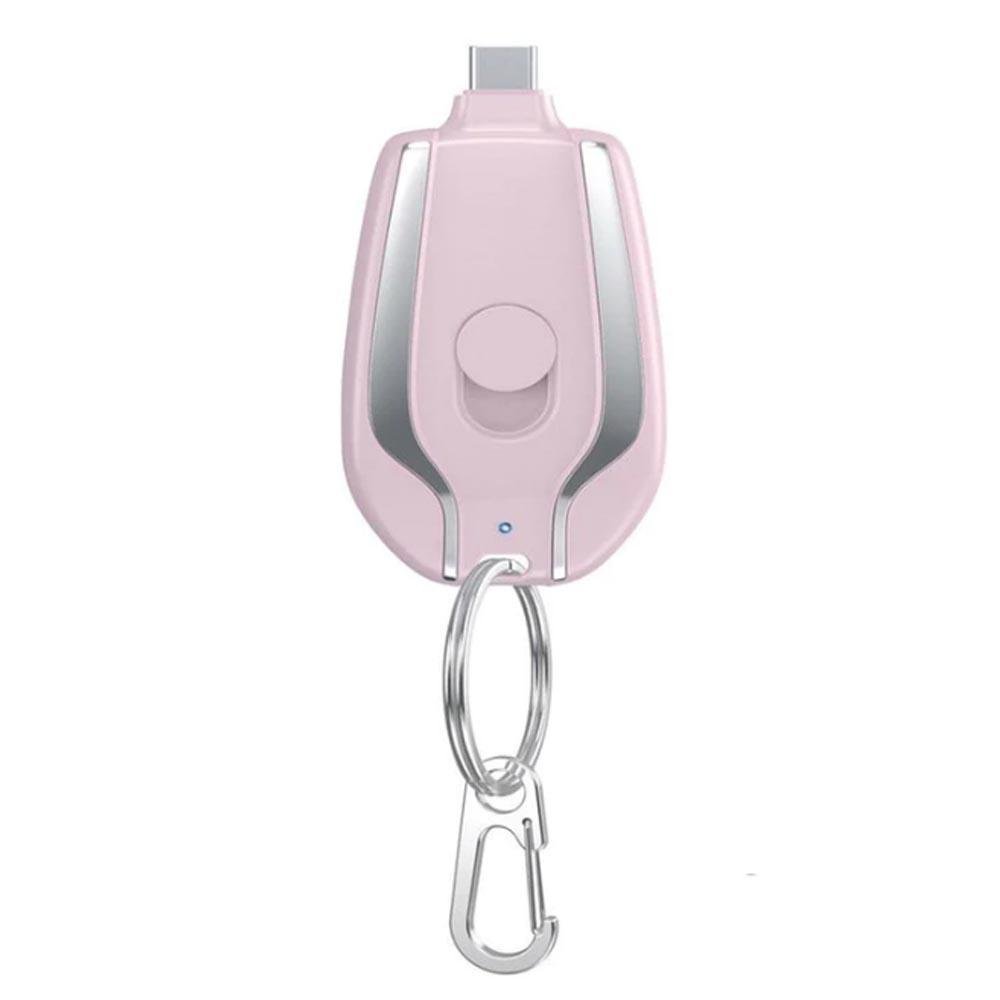 Bateria Portátil Power Pod USBC Rosa KaBuM