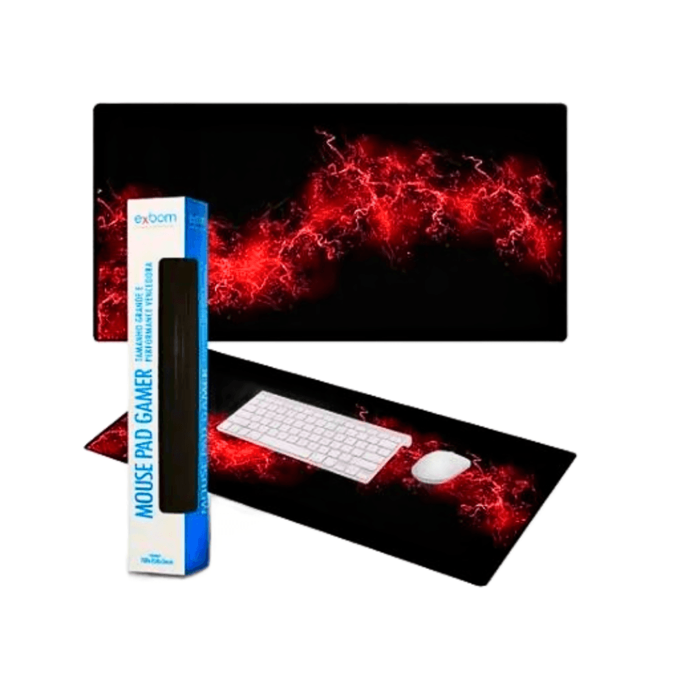 Mouse Pad Gamer Exbom Dimensões 700 x 350 mm
