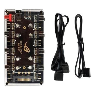 Hub 2 em 1 Controlador PWM 4 Pinos LED ARGB 5V 3