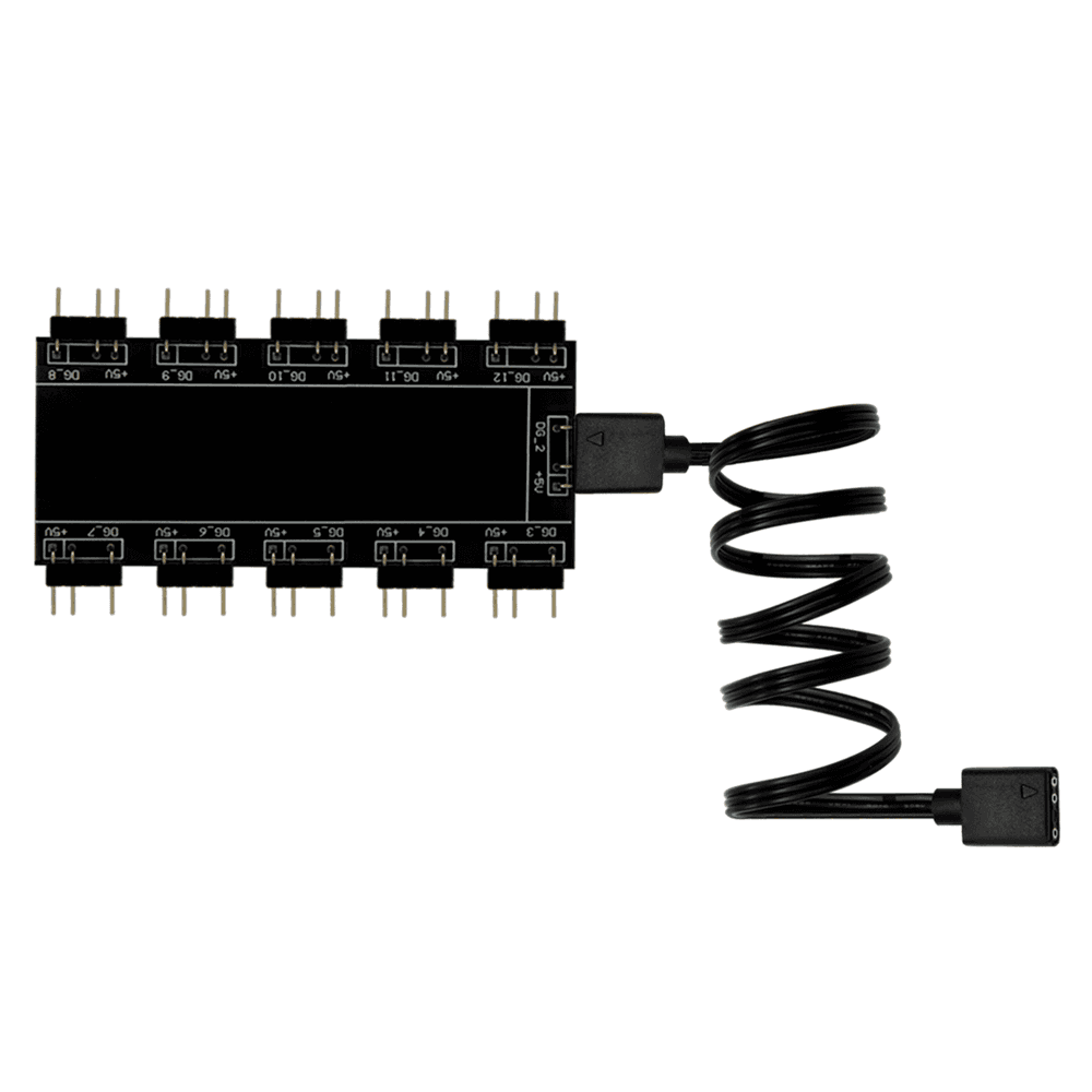 Hub Multi RGB 5v 3 Pinos KaBuM