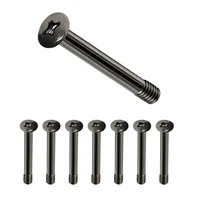 Kit Alloyseed 8 Parafusos de Fan 32mm Preto KaBuM