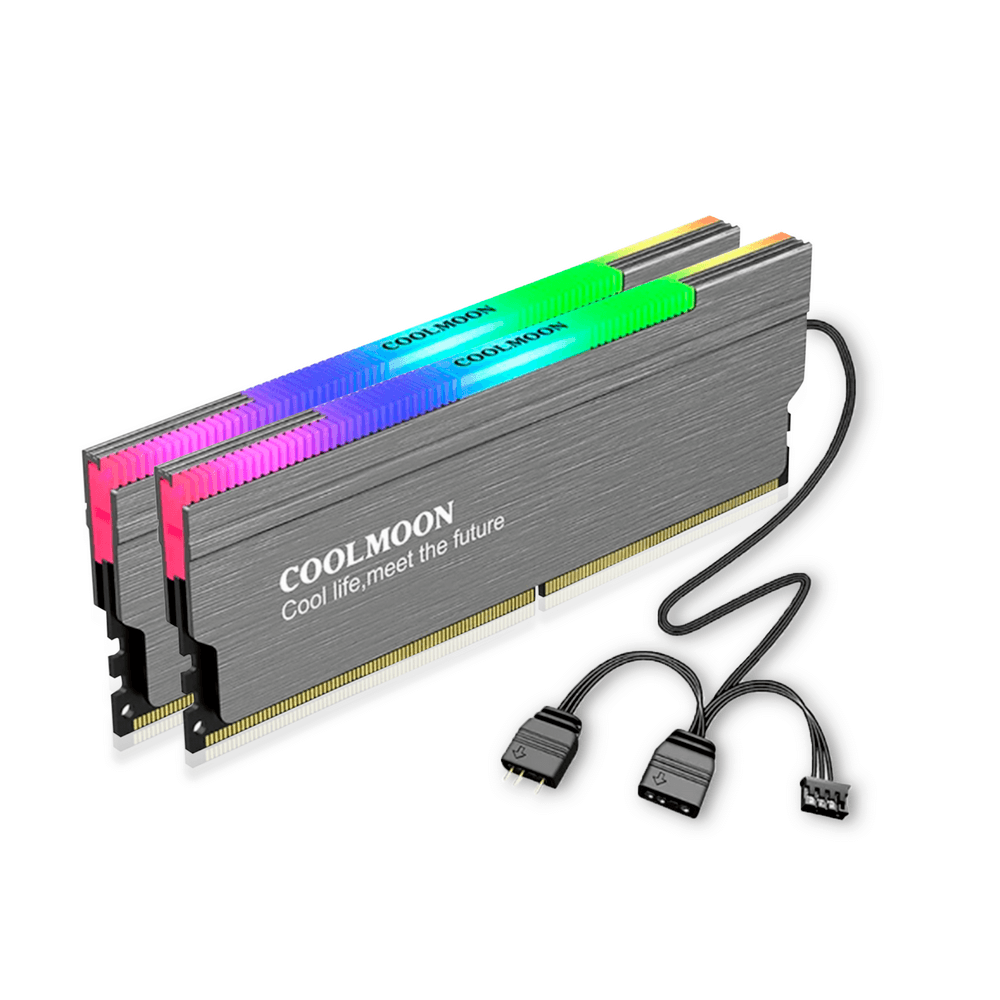 Kit 2 Memória RAM ARGB 3 Pinos 5V Control KaBuM