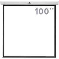 Tela De Projeço Sumay Retrátil KaBuM