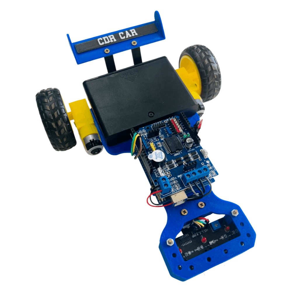 Kit Casa da Robótica Montar Robô Seguidor Azul