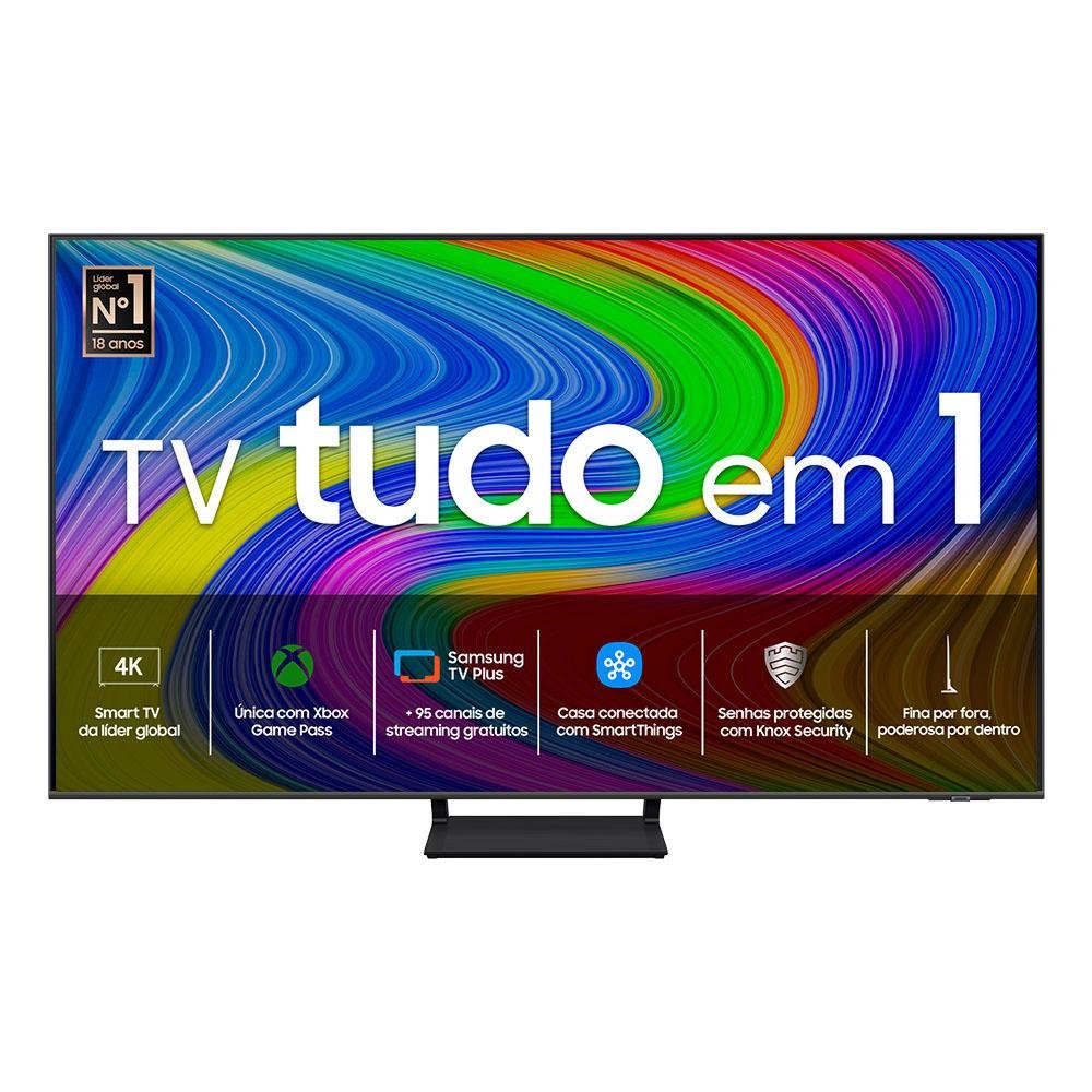 Smart Tv 55 Polegadas Samsung QLED 4K KaBuM