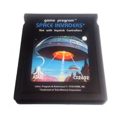 Cartucho de Jogo Retro Vídeo Game Atari KaBuM