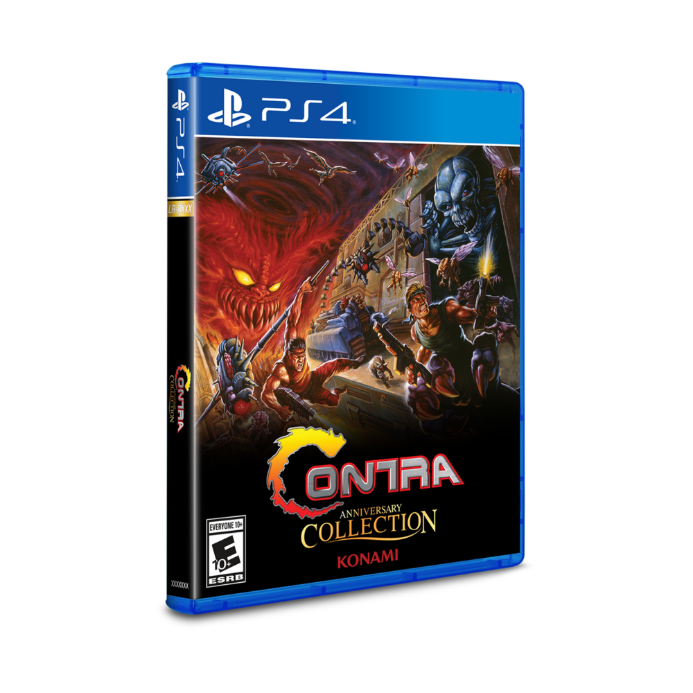 Contra Anniversary Collection PS4 Limited Run Mídia Física - Escorrega ...