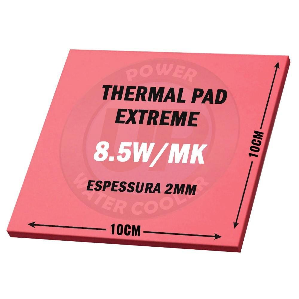 Thermal Pad Térmico Power Up 100x100x 2mm 85W