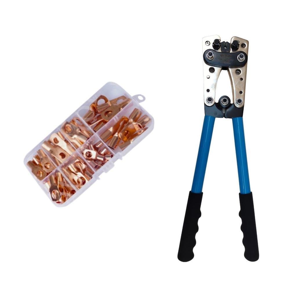 Alicate Crimpador Prensa Terminal Olhal KaBuM