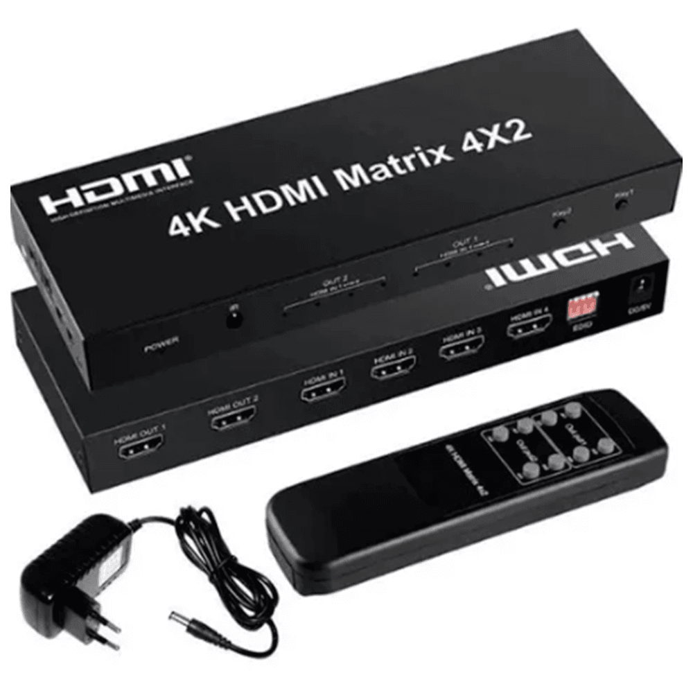 Switch Matrix HDMI 4x2 KaBuM