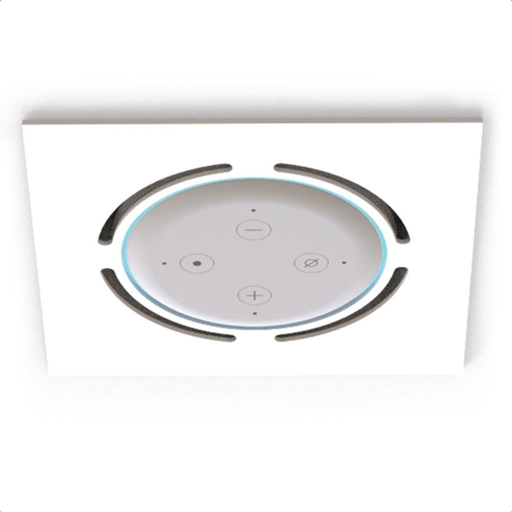 Suporte Quadrado De Embutir Teto Para Amazon