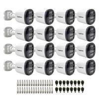 Kit 16 Câmeras Bullet Full Color FULL HD KaBuM