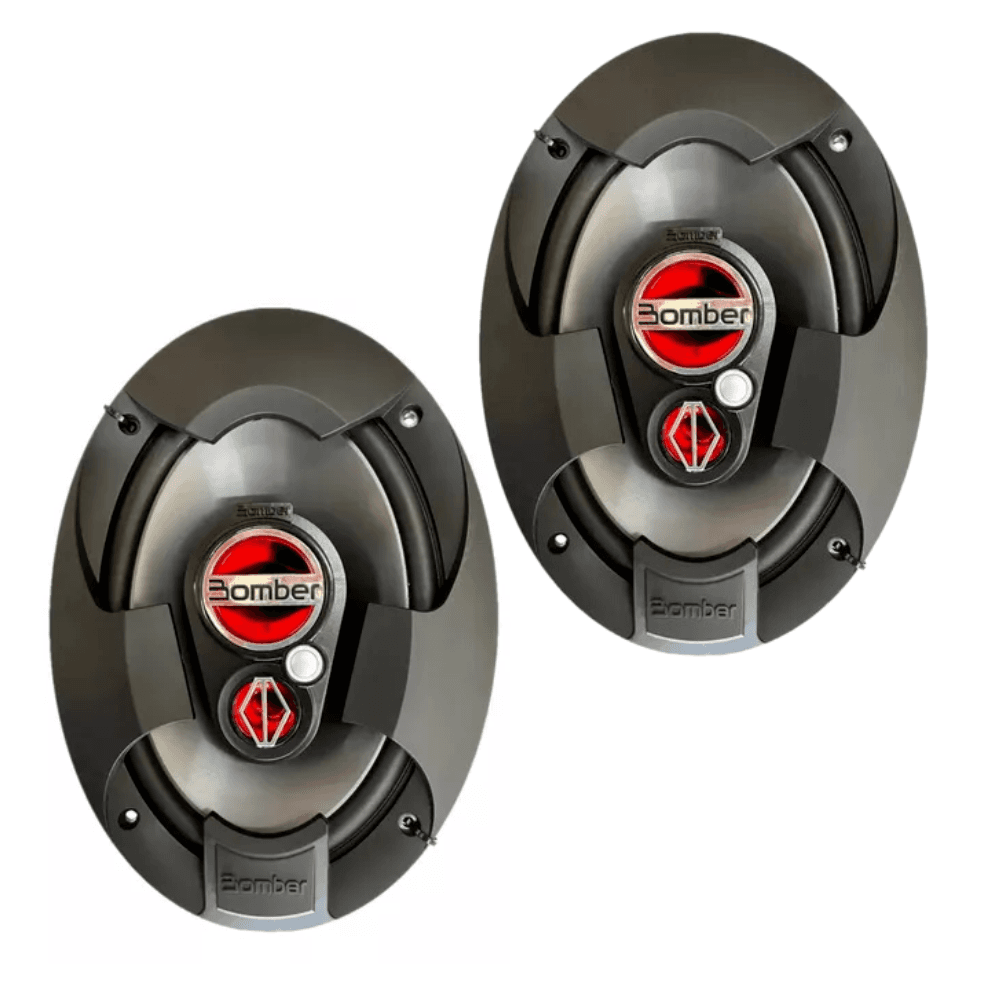 02 Alto Falantes Bomber 6x9 150 Wrms KaBuM