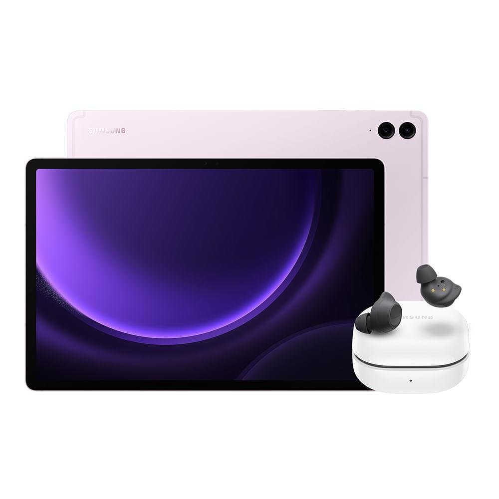 Kit Tab S9 Fe 128GB WiFi Galaxy Buds Fe KaBuM