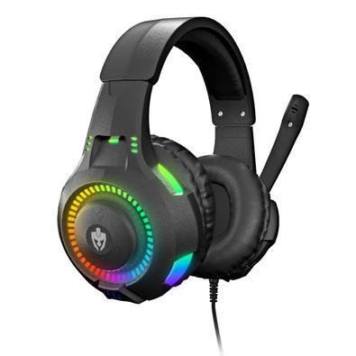 Fone de Ouvido Headset Gamer Evolut Rival RGB