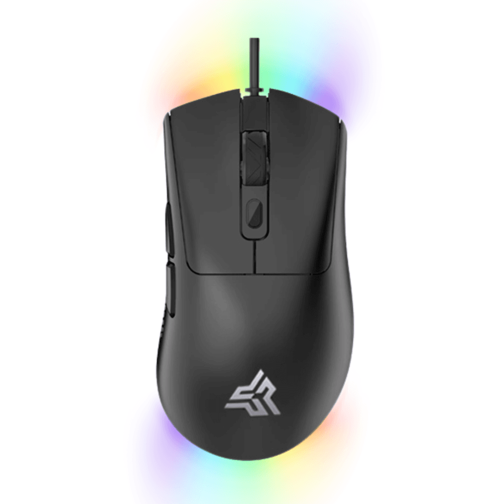 Mouse Gamer Jogo Knup Com Fio RGB 7200 DPI Óptico