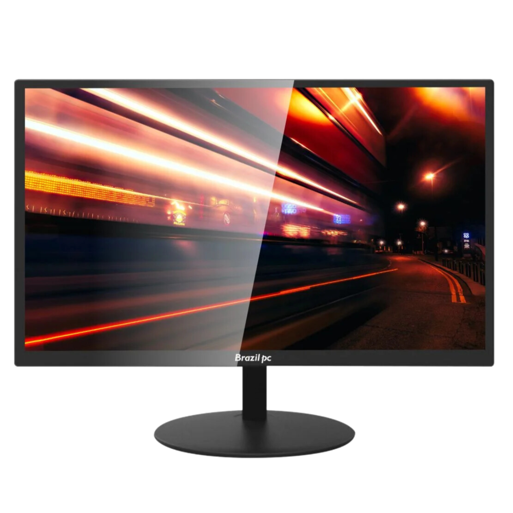 Monitor Brazilpc 19 LED 60Hz 5Ms HDMI VGA KaBuM