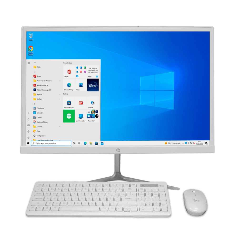 Computador All In One 19 KaBuM