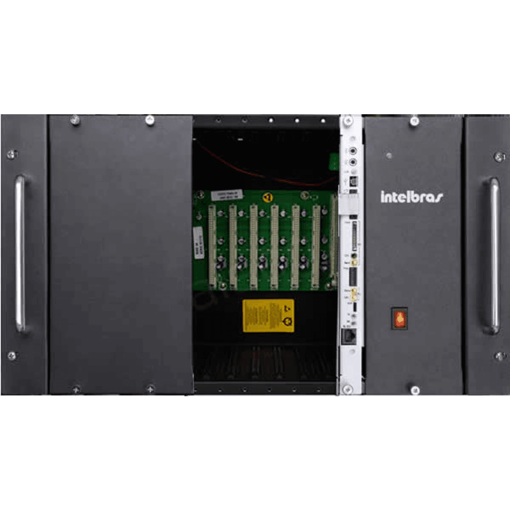 Central Telefônica Pabx Rack Híbrida sem Placas