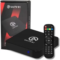 TV Box Android S1 4K Ultra HD WiFi QuadCore Preto